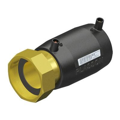 Female Free Nut Transition Coupler Ef Brass 50-1" — The Irrigation Hub