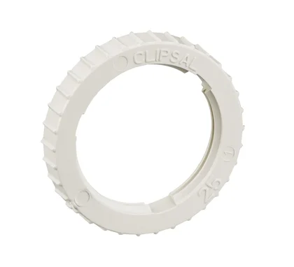 Clipsal Lock Ring Pvc 25mm Grey - 260/25-Gy — The Irrigation Hub