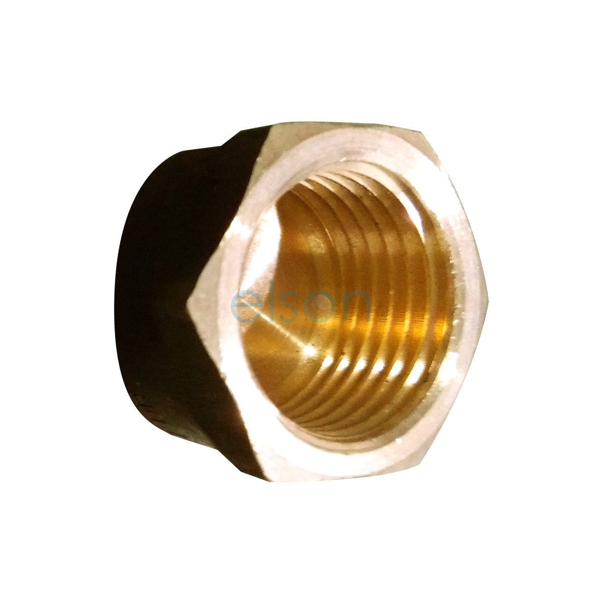 CAP 10mm BRASS — The Irrigation Hub