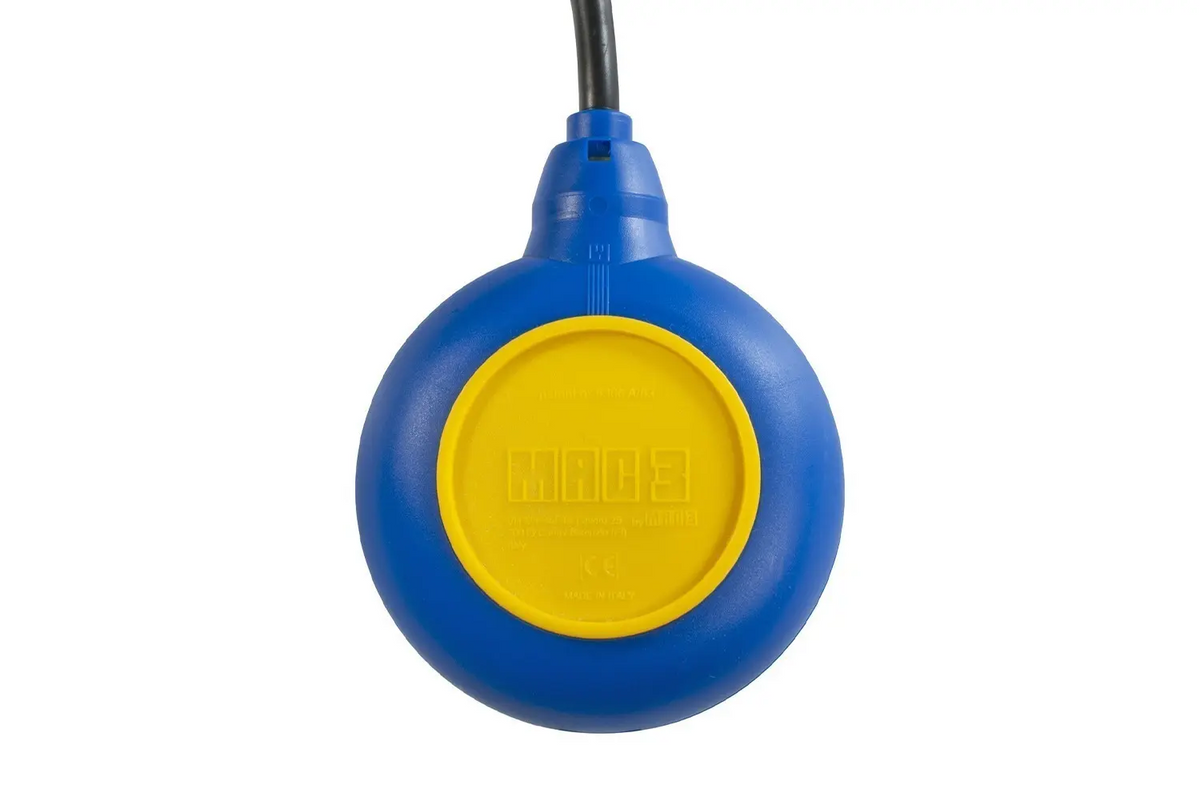 Float Switch 10M Mac-3 – Italian-Made, IP68 Rated for All Water Types ...