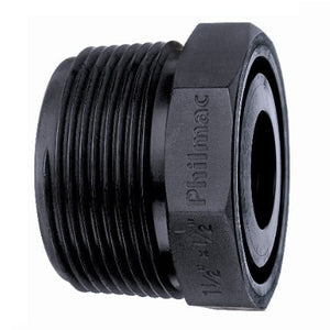 Poly Bush 1/2" X 1/8" (15mm X 6mm) — The Irrigation Hub